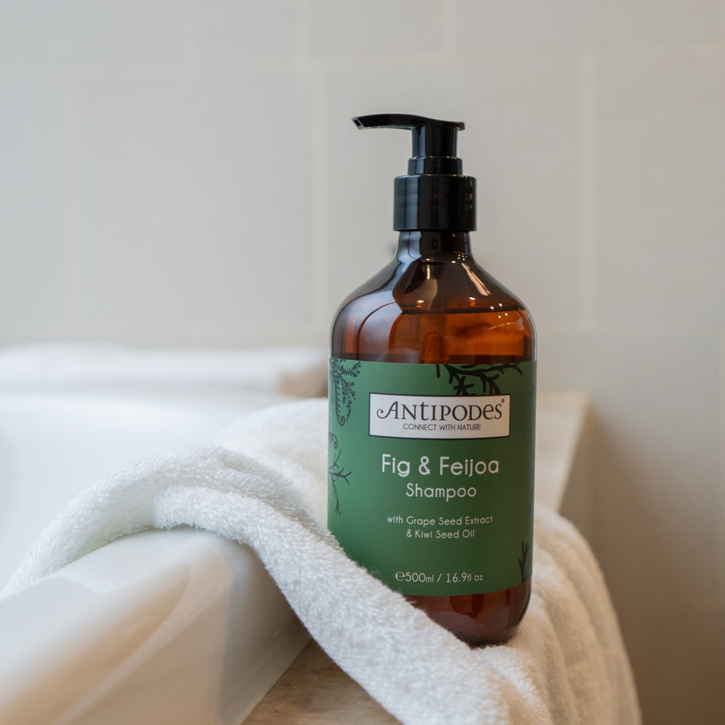 Antipodes Fig & Feijoa Shampoo – Crowne Plaza Changi Airport